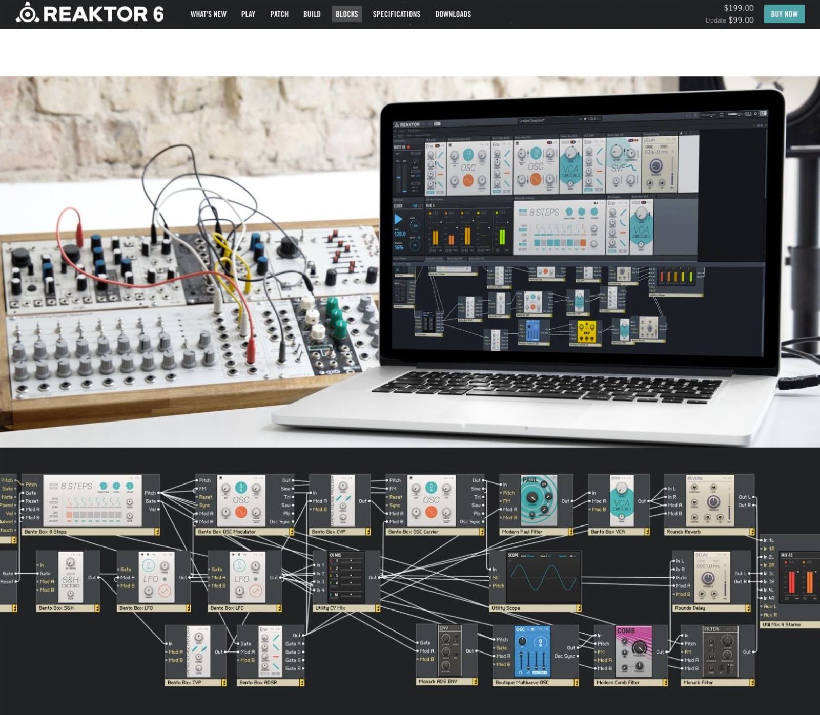 NI Reaktor 6 coming with new "analog style" modules (blocks) - Sequencer