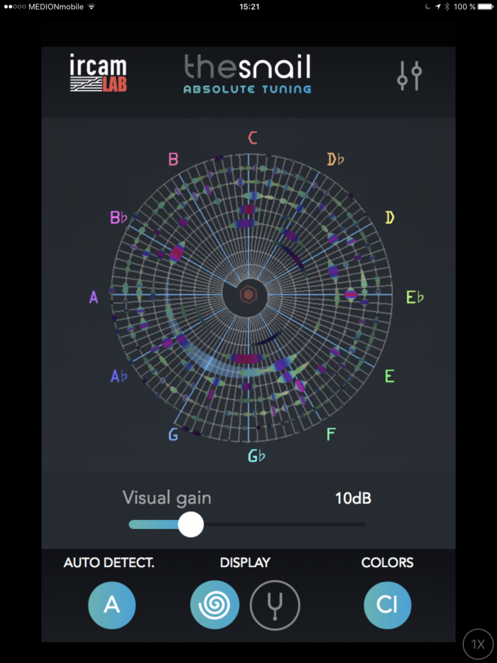 Polyphonic Tuner - "the snail" - App - Stimmgerät - Archiv Sequencer News
