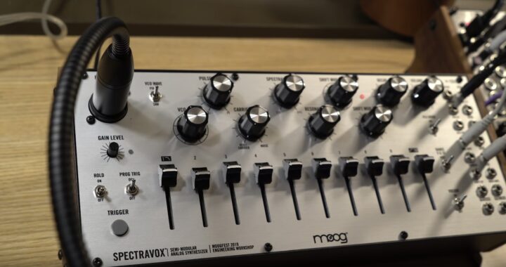 Moog bringt Vocoder Spectravox zum Moogfest - Sequencer