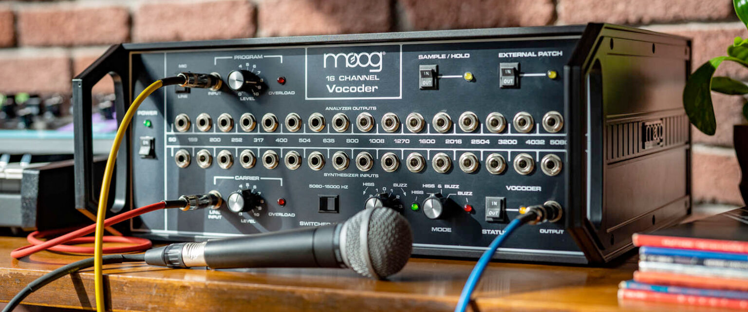 Moog Vocoder - wieder da. - Archiv Sequencer News