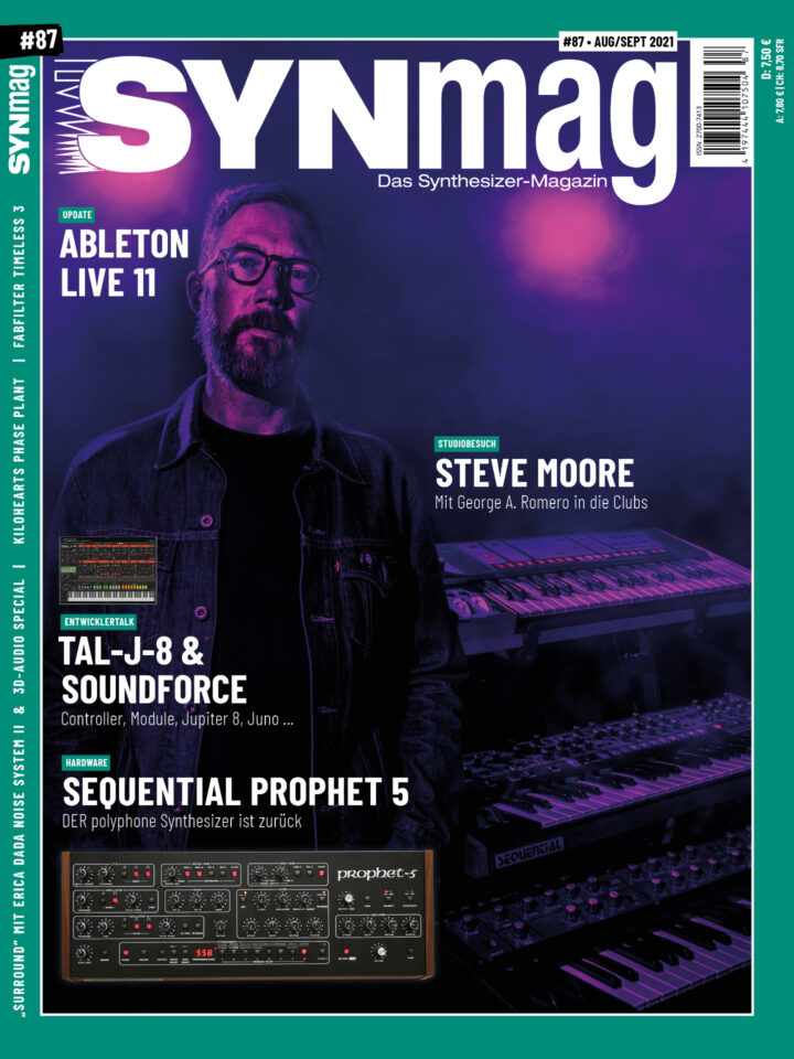 SynMag 87 - Synthesizer-Magazin - Prophet 5, Surround, TAL-J-8, Modal ...