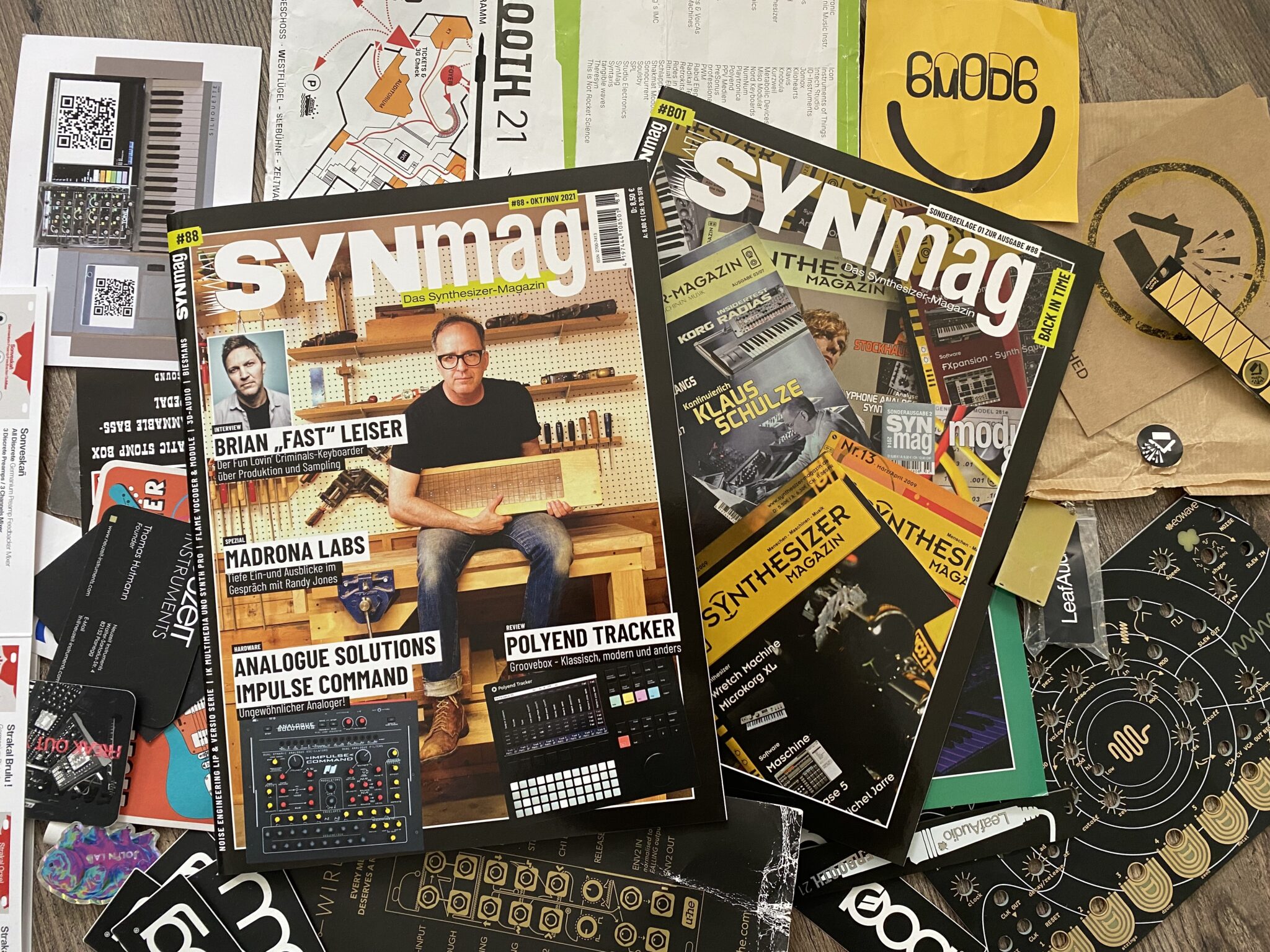 SynMag 88 Das Synthesizer-Magazin Polyend Tracker, Madrona Labs Special ...