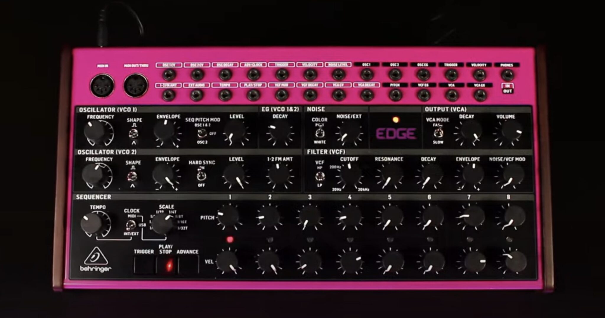 Behringer Edge - Sequencer-Synth - Archiv Sequencer News