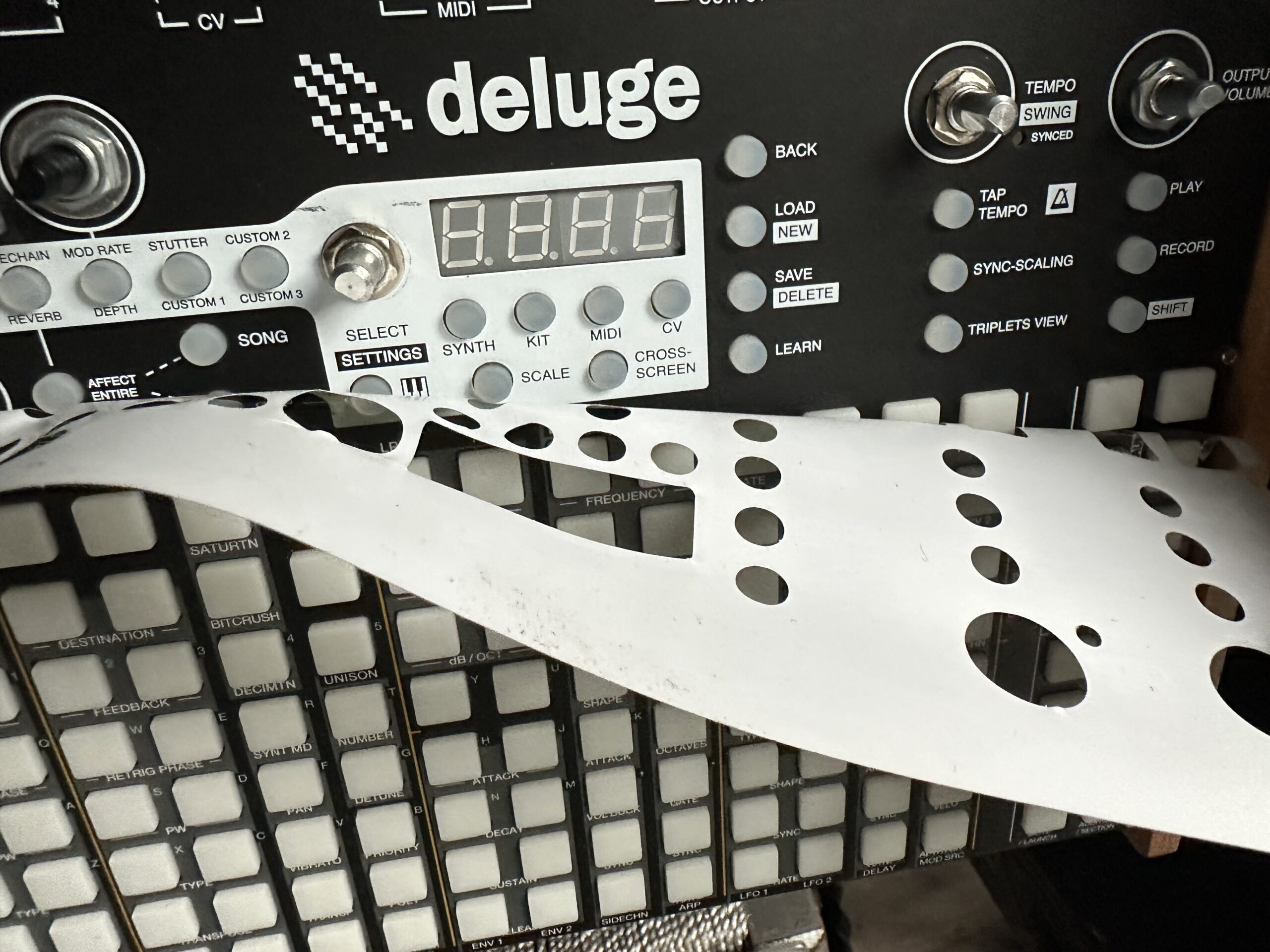 Deluge MXpand-Overlays Magnet-Schablone - Funktionen besser finden ...