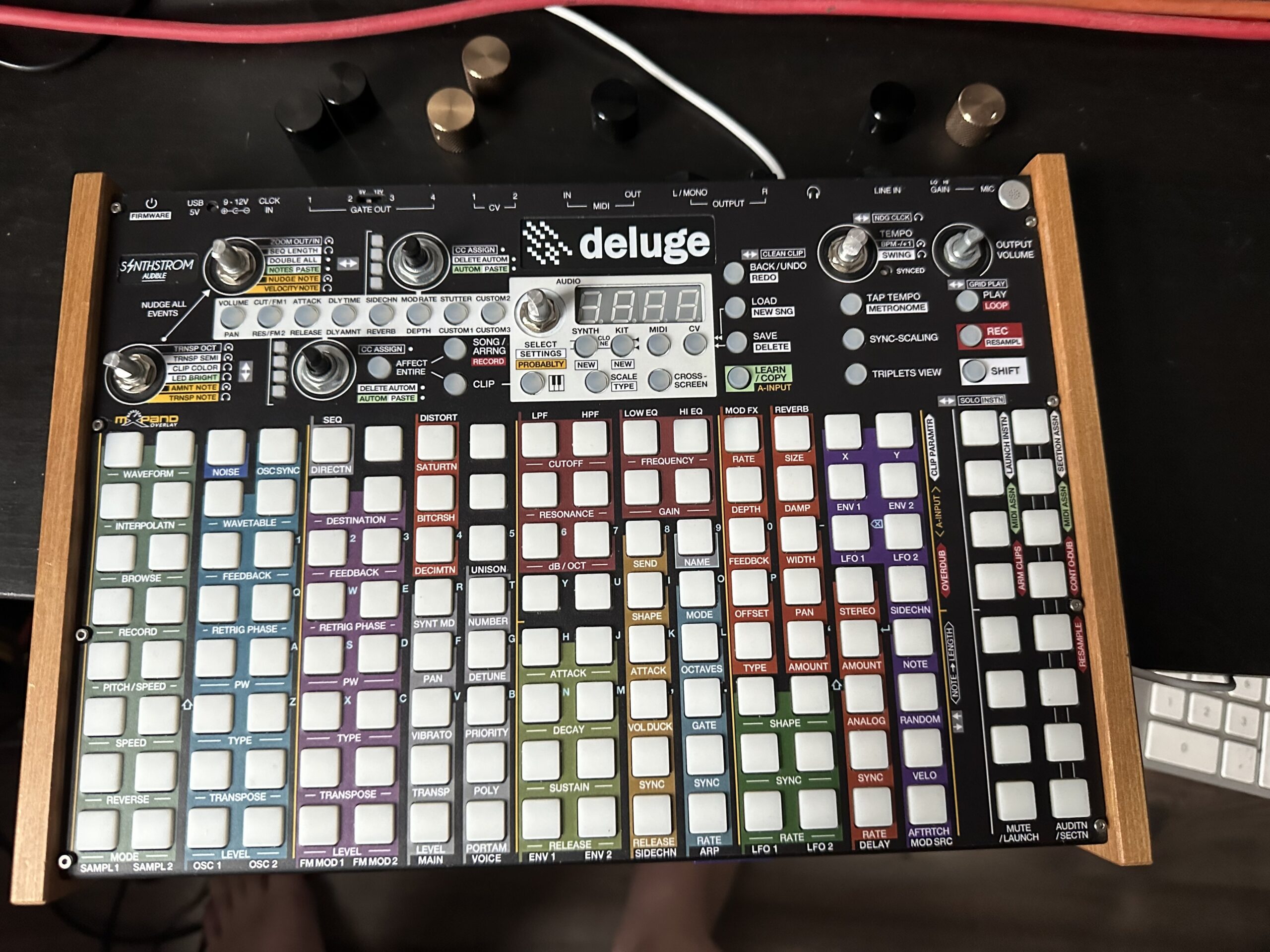 Deluge MXpand-Overlays Magnet-Schablone - Funktionen besser finden ...